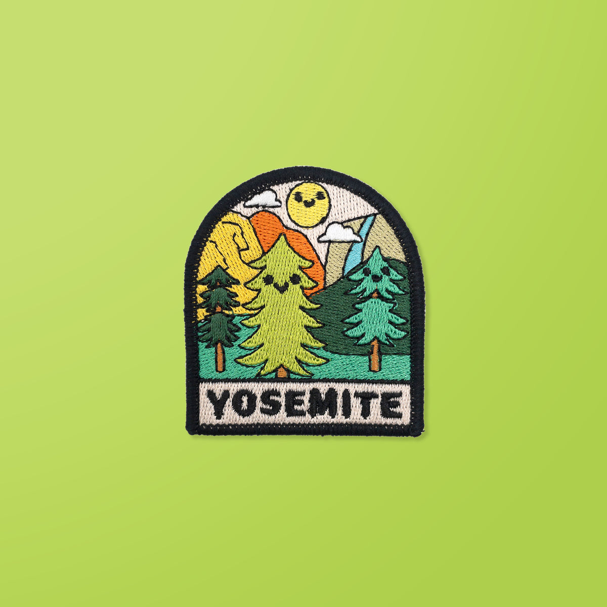 Yosemite National Park - Iron On Patches - Embroidered Patches - Trave ...